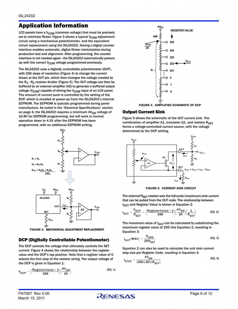ISL24202 datasheet page 6