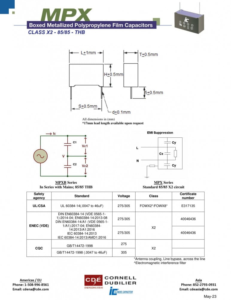MPX series datasheet page 2