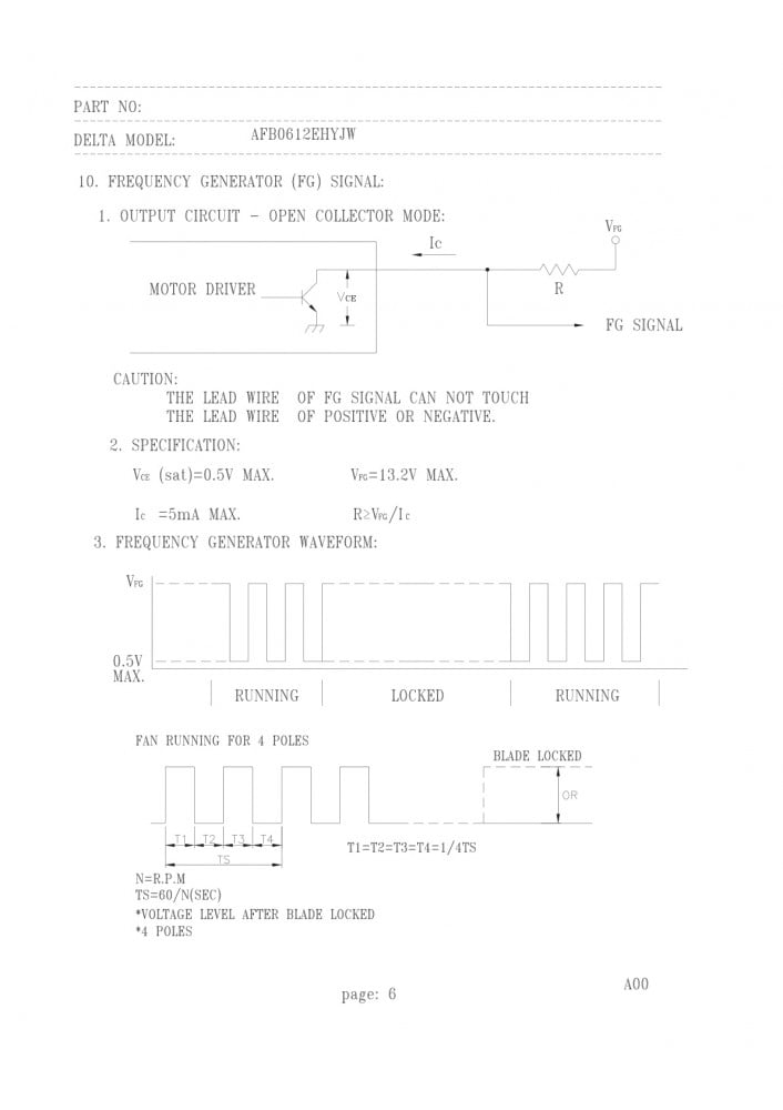 AFB0612EHYJW specification page 8