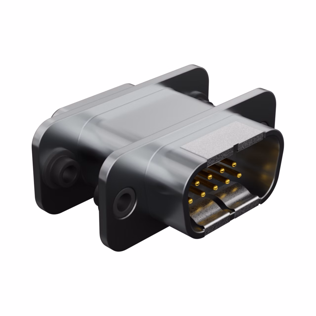 High-Density EMI Filtered D-Sub Adapter, Male-to-Female, Straight, 1000pF C, 15 Circuits for sale