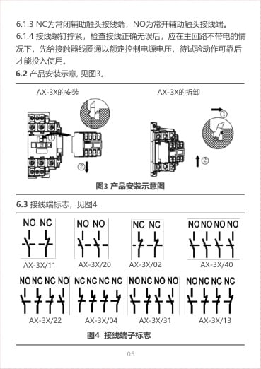 AX-3X instruction manual page 7