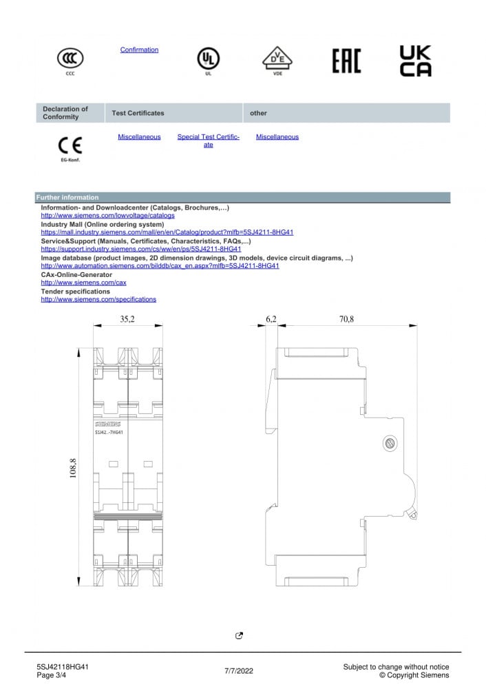 5SJ4211-8HG41 technical document page 3