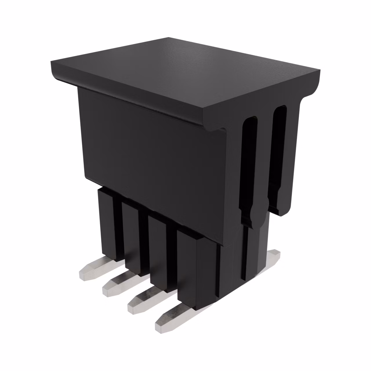 Slim-Grid Header, 8 Circuits, Surface Mount, Vertical, Unshrouded, 0.76µm Select Gold (Au) Plated, with Pick-and-Place Cap, Tube, Lead-Free for sale