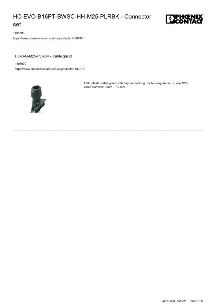 Phoenix Contact 1408793 technical document page 4