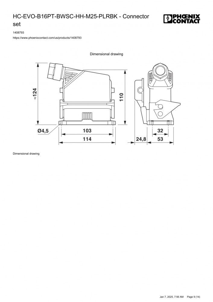 Phoenix Contact 1408793 technical document page 9