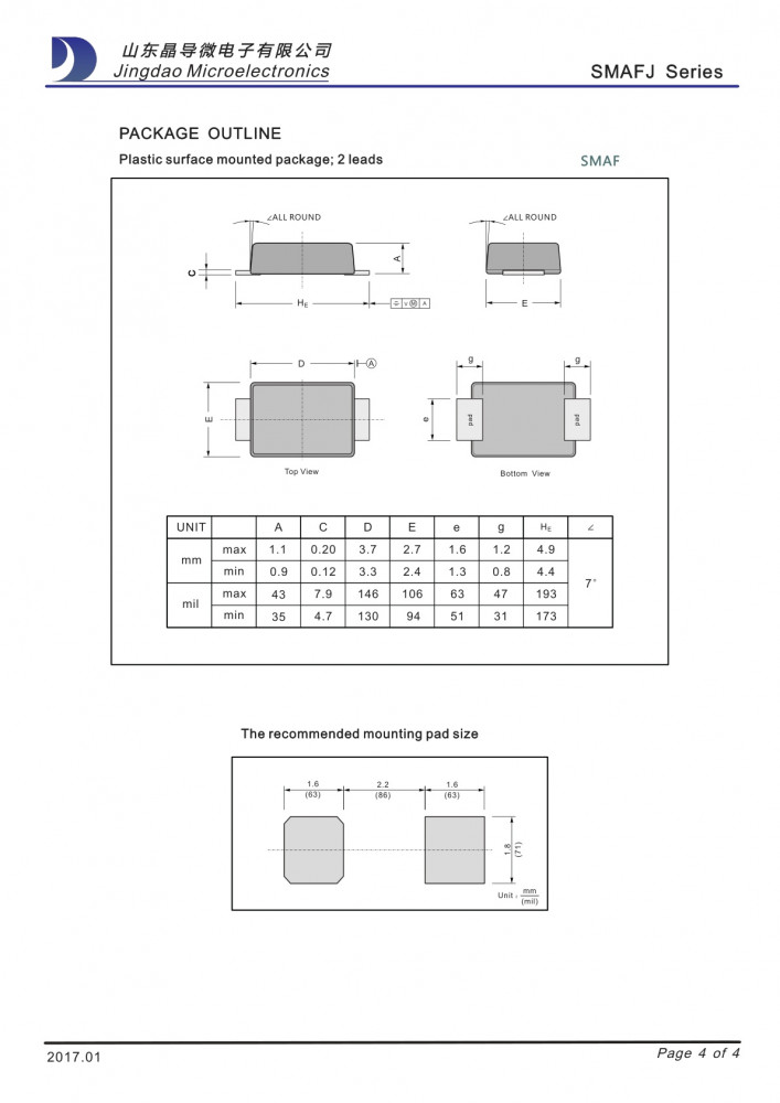 SMAFJ28A datasheet page 4