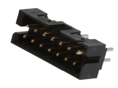 C-Grid Early Entry PCB Receptacle, 2.54mm Pitch, Through Hole, Dual Row, Right-Angle, 68 Circuits, 0.76µm Gold (Au) Plating, Tube