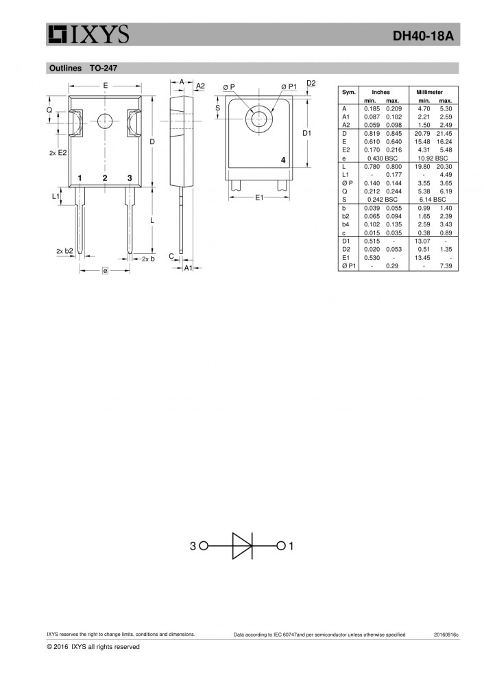 DH40-18A datasheet page 4