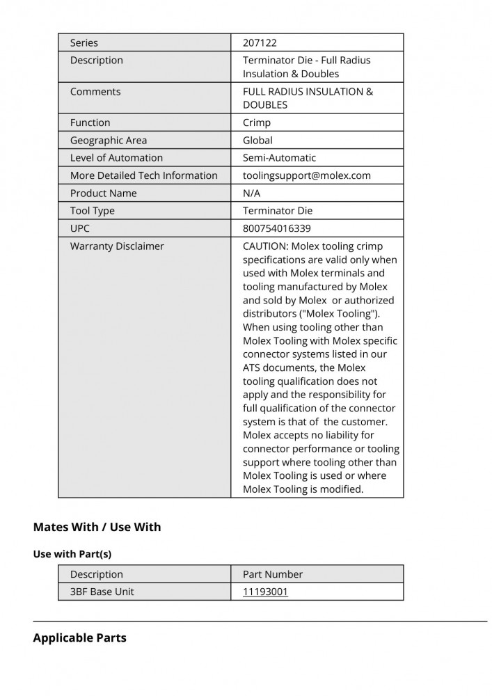 Molex 638404200 document image, page 2