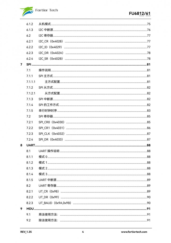 FU6861Q datasheet page 4