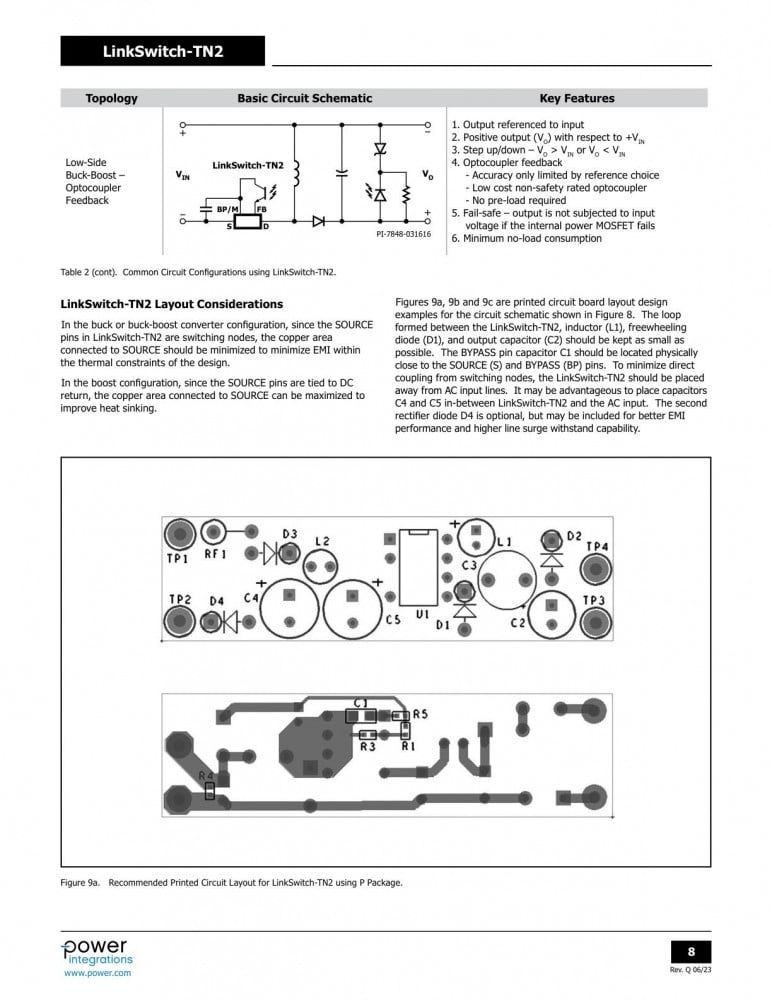 LNK3202P technical document page 8