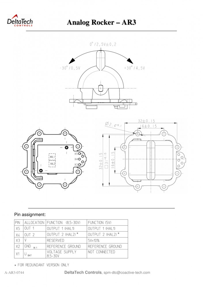 AR3S analog rocker technical document page 3