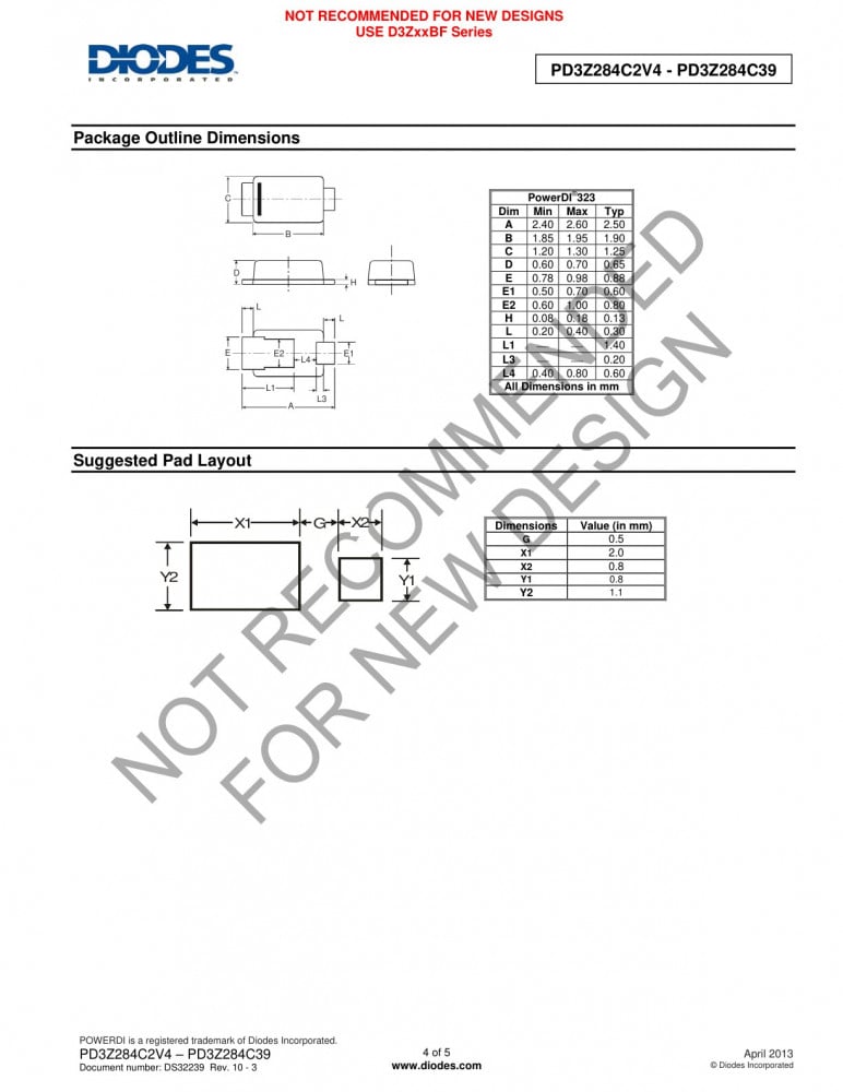PD3Z284C5V1-7 datasheet page 4