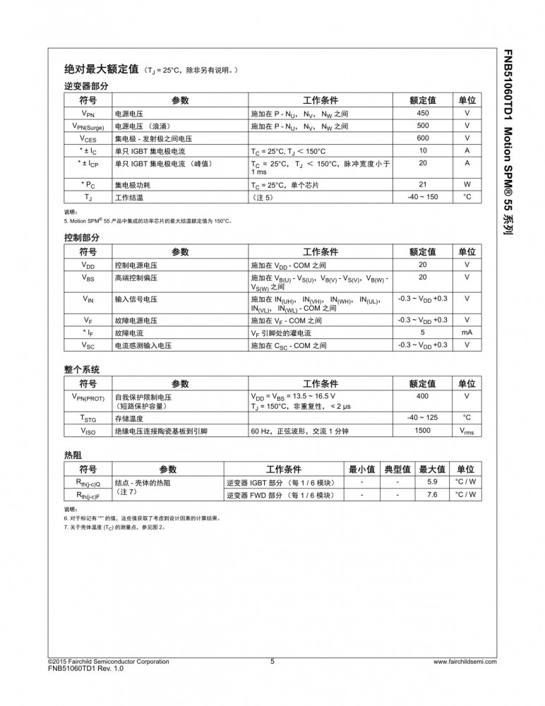 FNB51060TD1 datasheet page 6