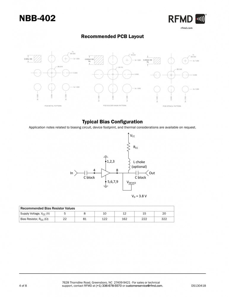 NBB-402-T1 technical document page 4