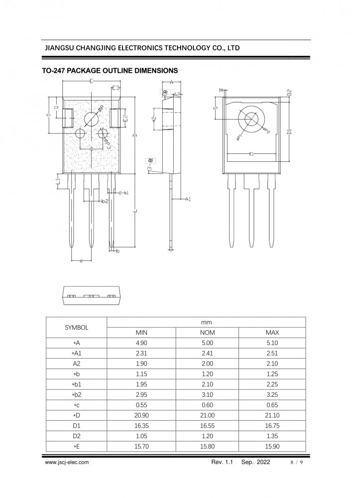 CGWT80N65F2KAD datasheet page 8