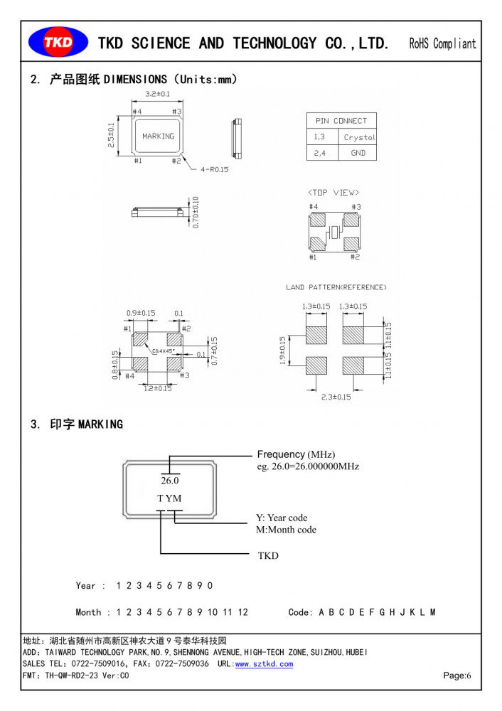 SX32Y026000BF1T-C specification page 6