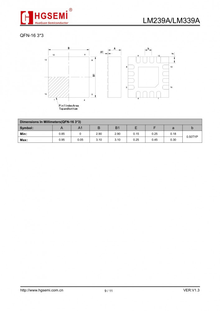 HGSEMI LM339A datasheet page 9