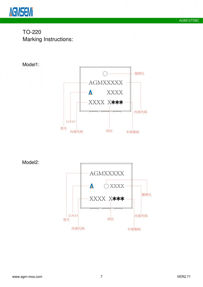 AGM12T08C datasheet page 7