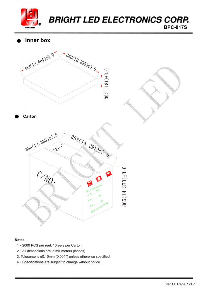 BPC-817S datasheet page 7