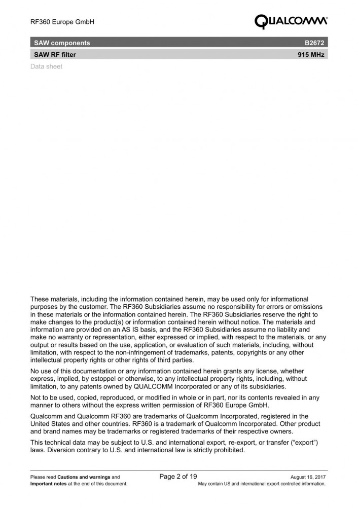 B39921B2672P810 datasheet page 4