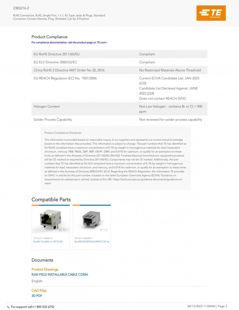 2383216-2 technical document page 3