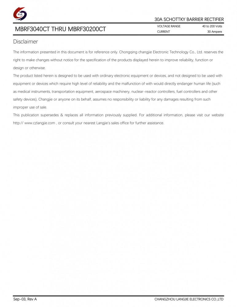 MBRF30200CT datasheet page 5