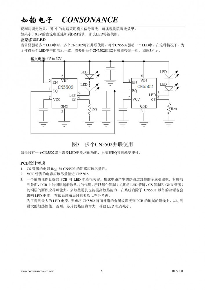 CN5502 datasheet page 6