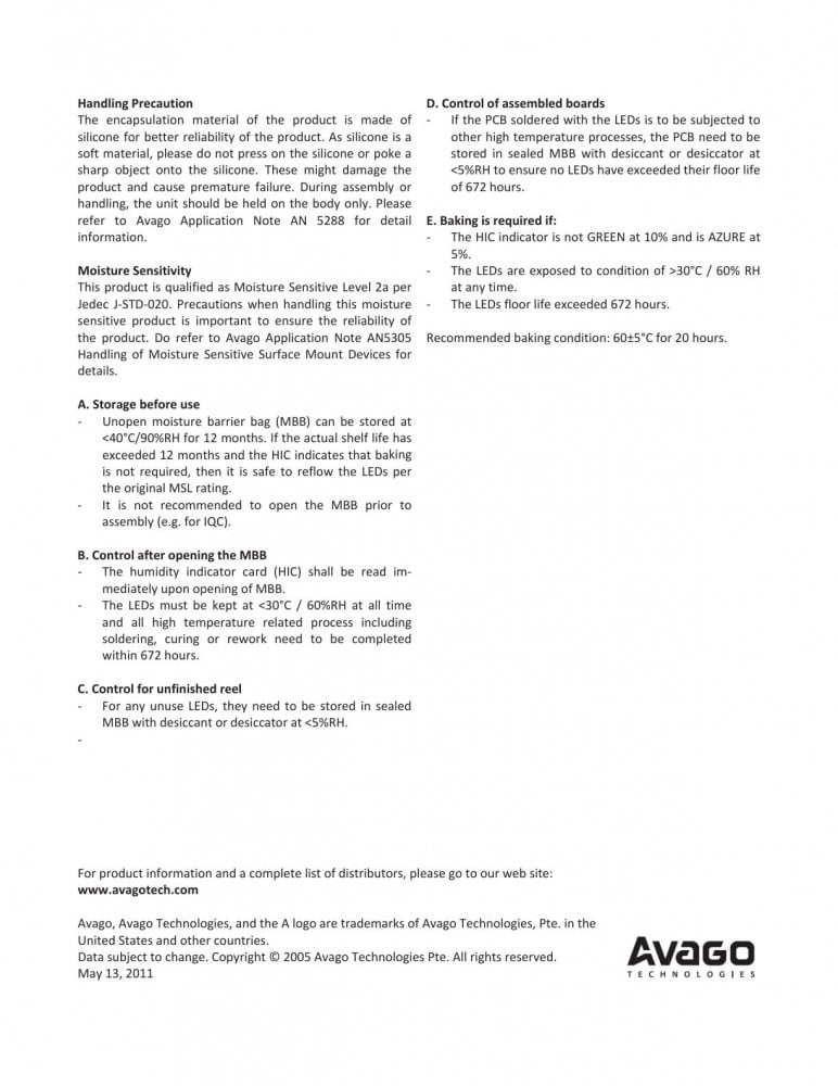ASMT-UBB5-NS8Q2 datasheet page 8