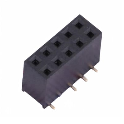 Hong Cheng HC-PM254-5.0H-2x4PS-02A Female Socket Header Receptacle