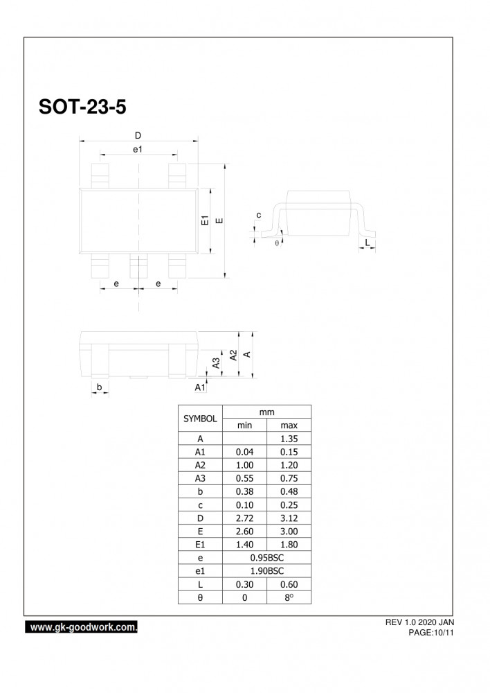 GOODWORK HT7550 datasheet page 10