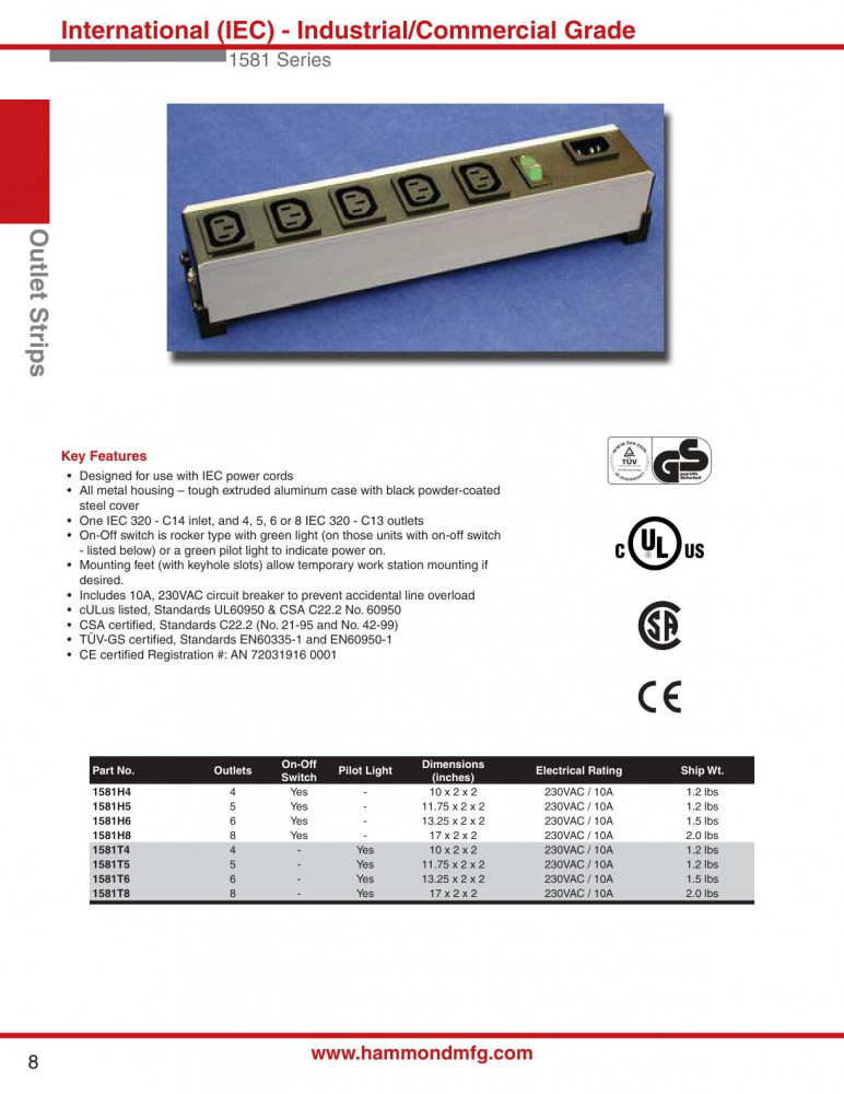 LEA NETWORKS 1581H6 product documentation preview