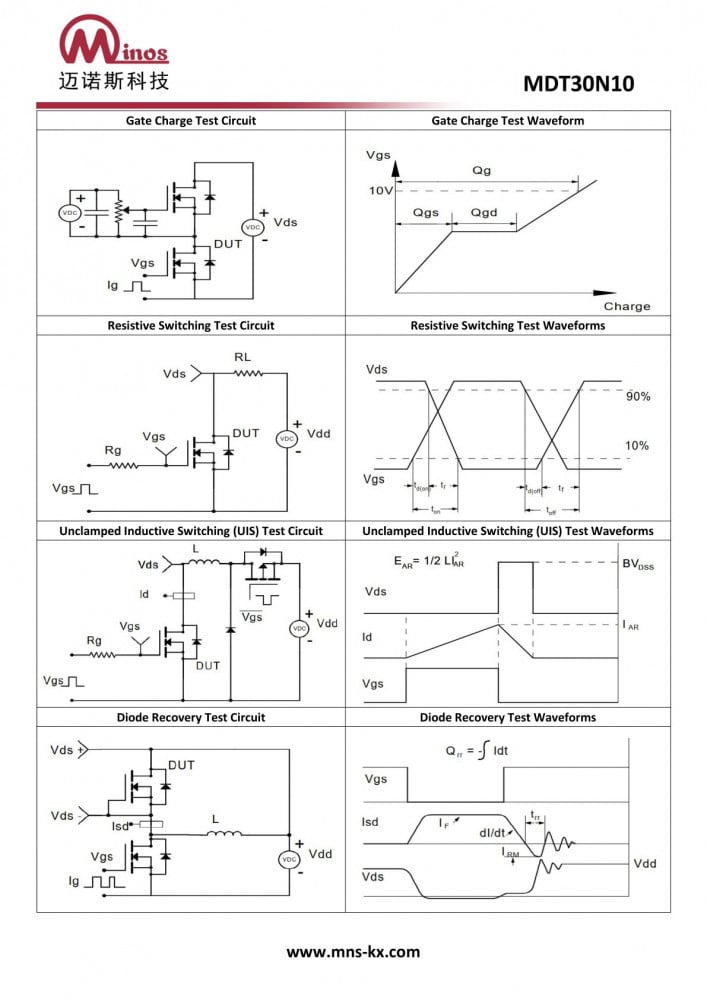 MDT30N10 datasheet page 5