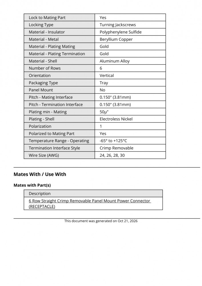 Product document image 2 for RK632-100-581-5901