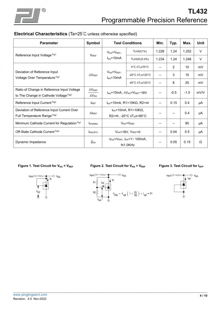 TL432 technical document page 4