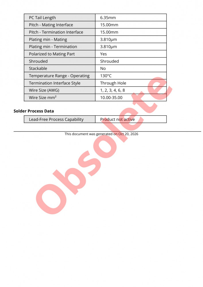MOLEX 399200306 technical document image, page 3