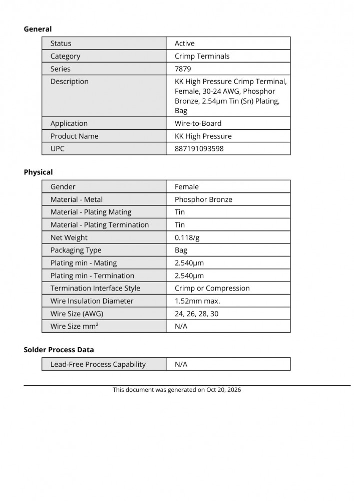 Product document image 2 for Molex 469990460