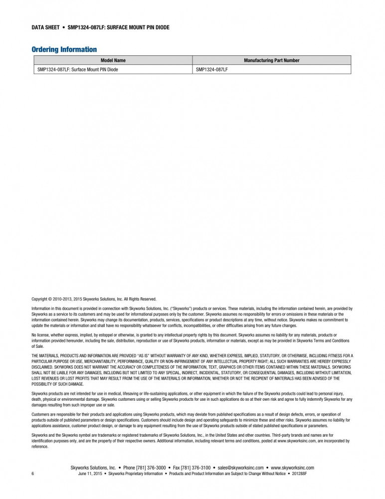 SMP1324-087LF datasheet page 6