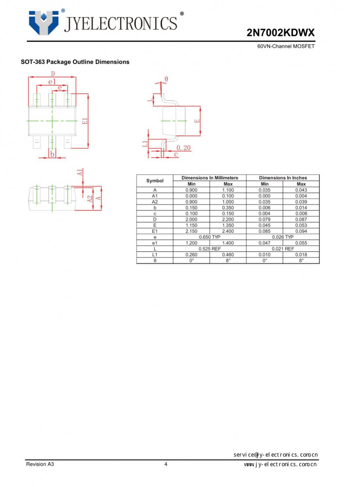 2N7002KDWX datasheet page 4