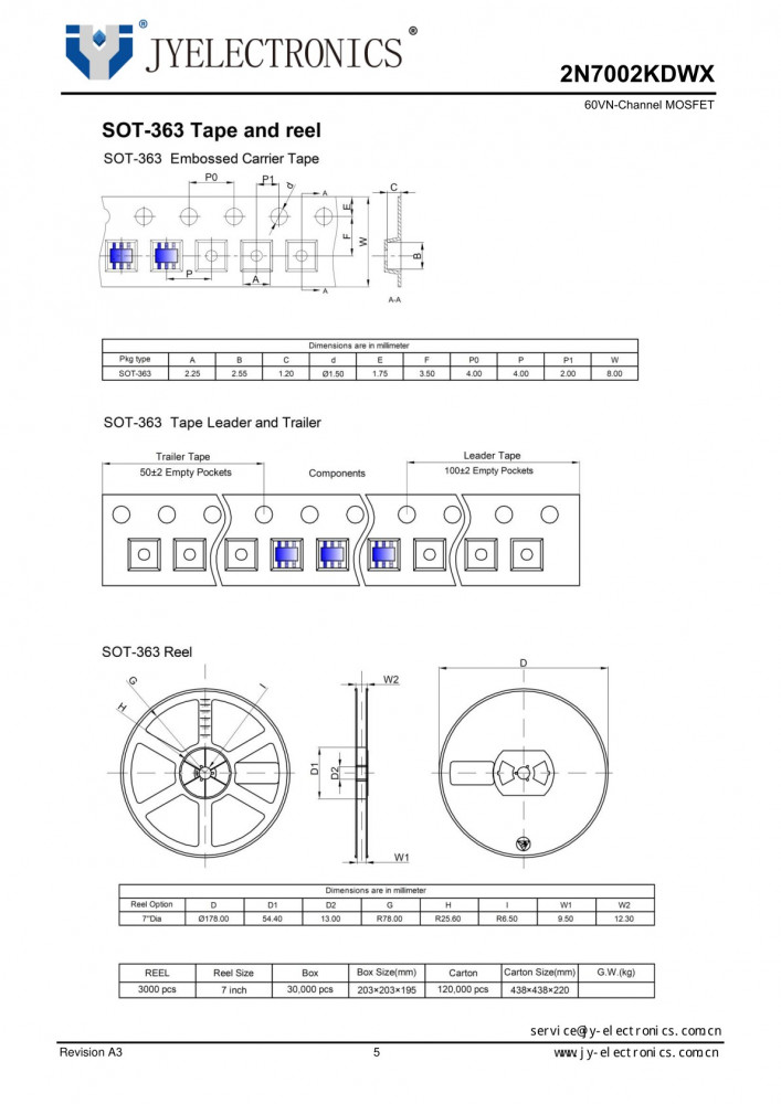 2N7002KDWX datasheet page 5