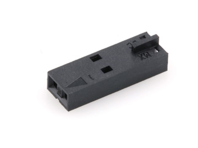 SL Crimp Housing, Single Row, Version D, Back Ribs, 22 Circuits, Black