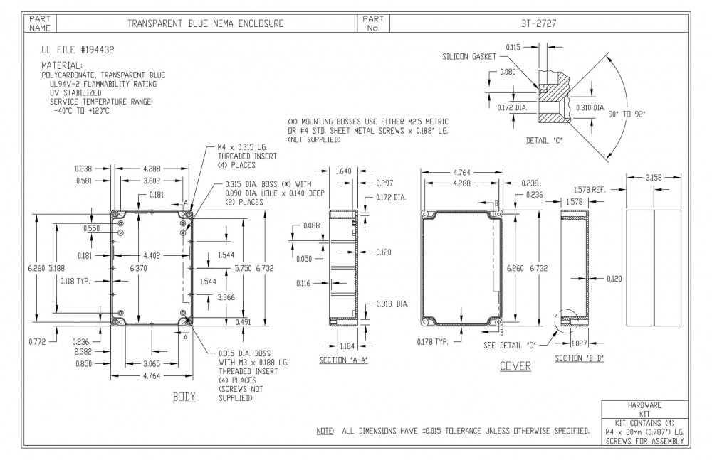 BT-2727 product documentation image