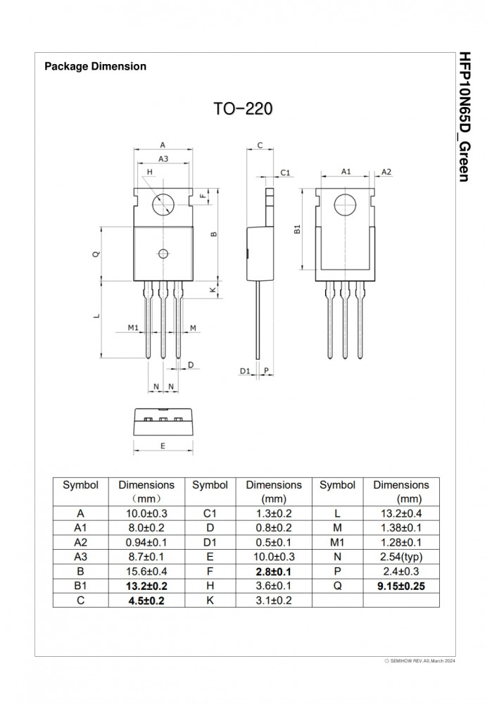 HFP10N65D datasheet page 7
