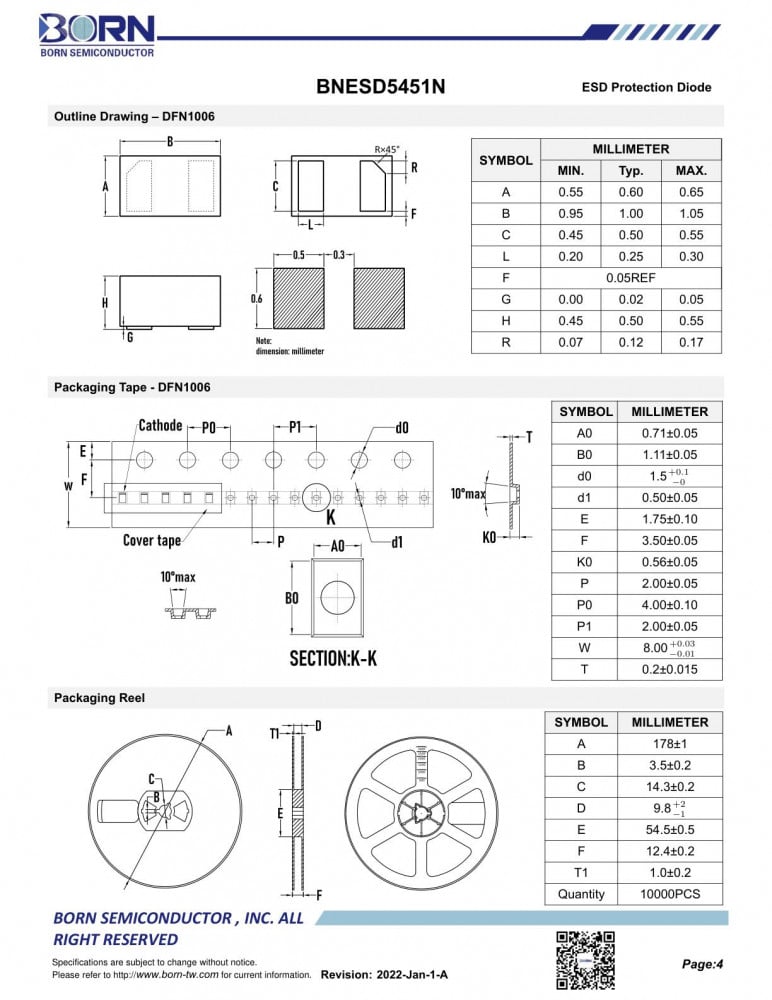 BNESD5451N datasheet page 4