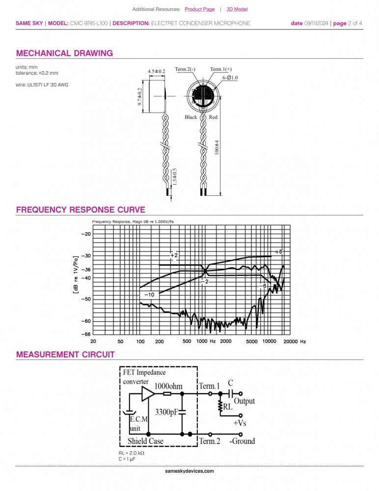 CMC-9745-L100 datasheet page 2