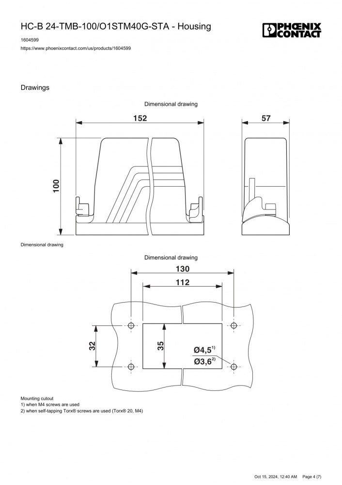 Phoenix Contact 1604599 technical document page 4