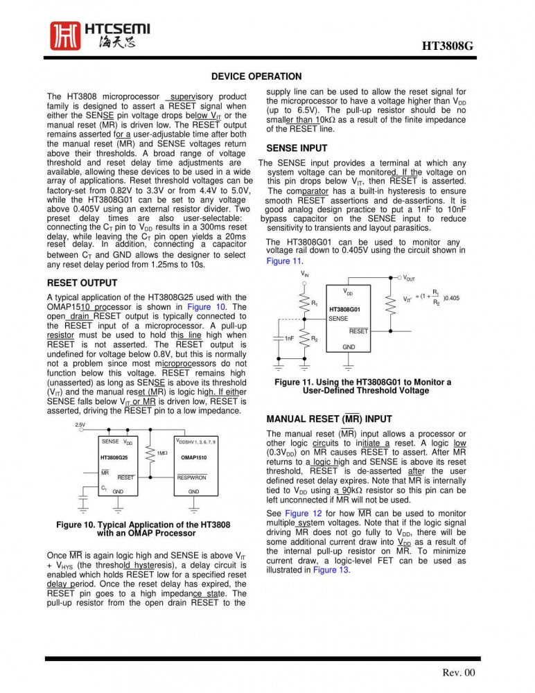 HT3808G01RTZ datasheet page 8