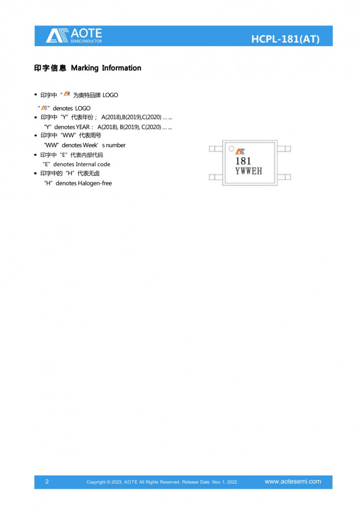HCPL-181(AT) datasheet page 3