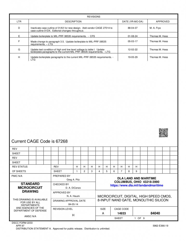 54HC30/BCA datasheet page 2