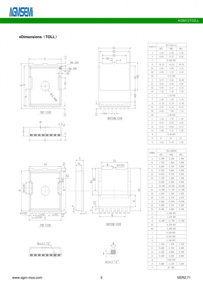 AGM12T02LL datasheet page 5
